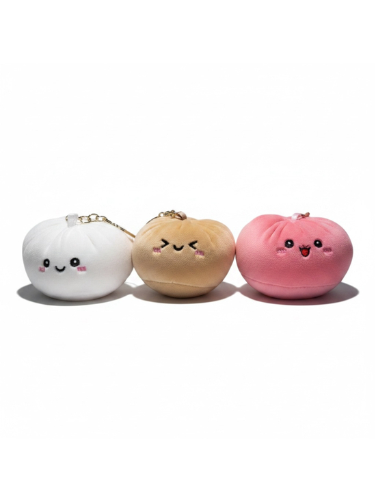Unbranded | Accessories | Rare Kawaii Dumpling Plushie Keychain Soft ...